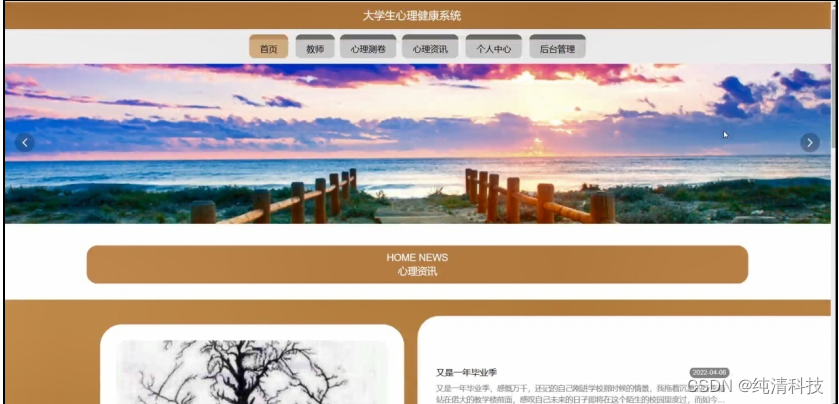 Django计算机毕业设计大学生心理健康系统(程序lw)python