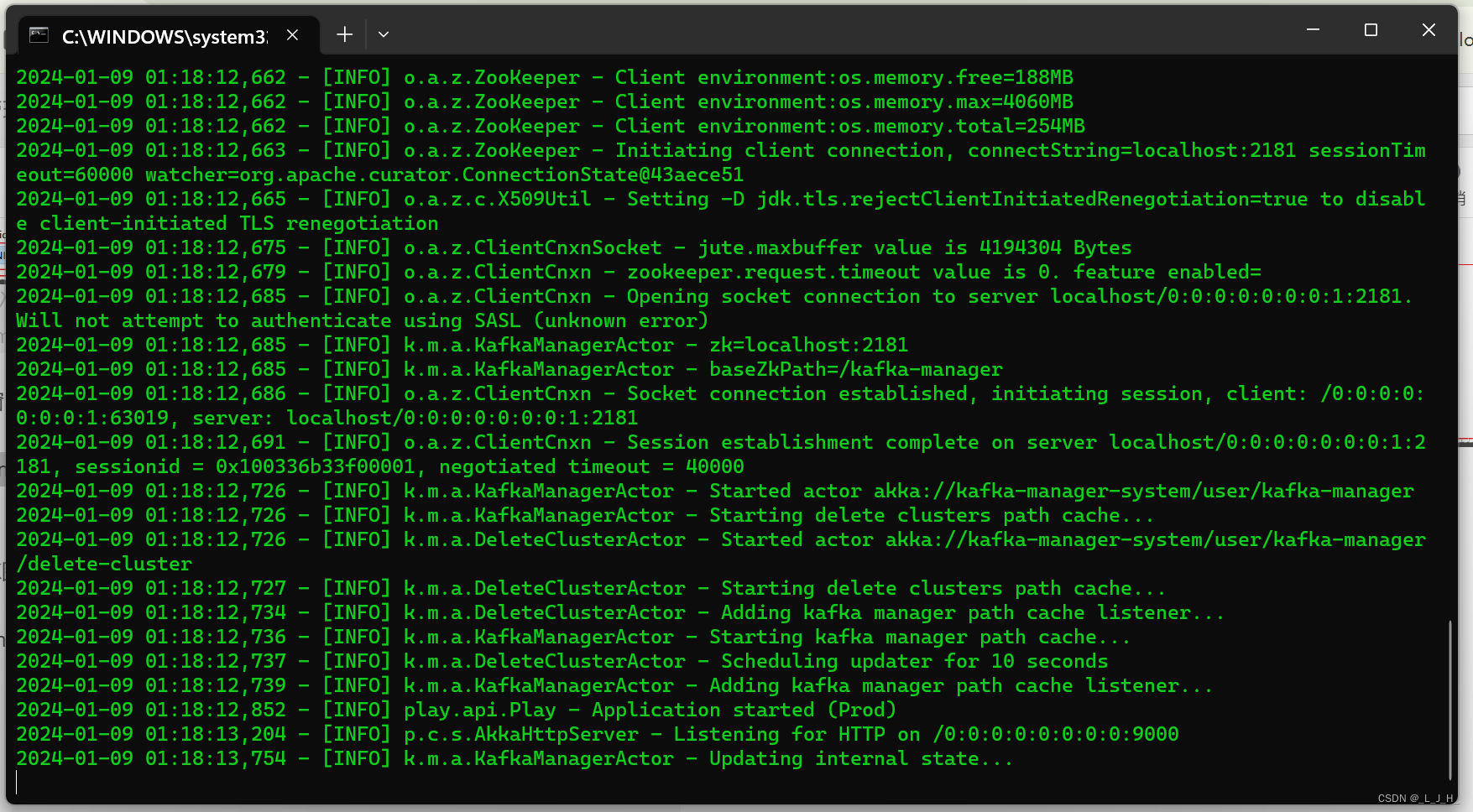 Kafka的bug解决方法 Error Shutdown Broker Because All Log Dirs In Xxx Have Failed Kafka Log Logmanager
