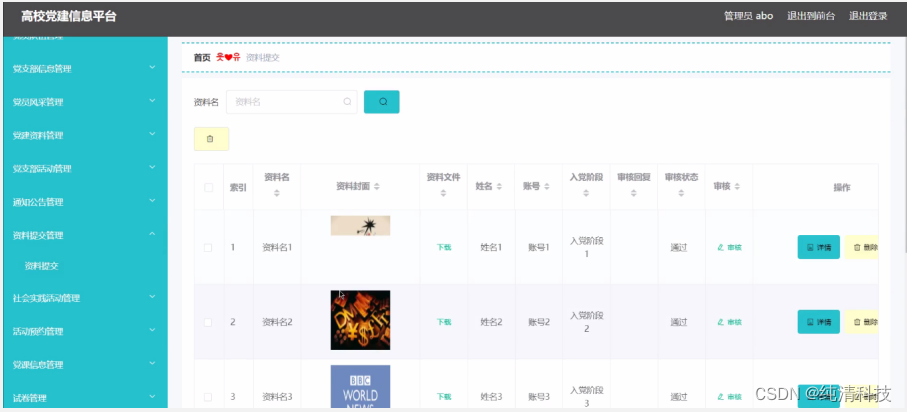 Django计算机毕业设计高校党建信息平台(程序lw)python