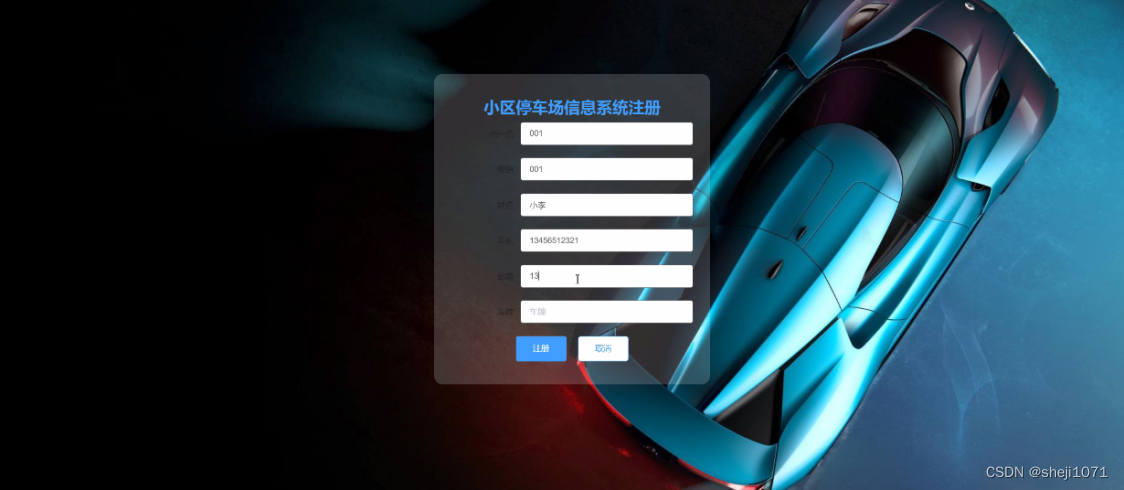 计算机毕业设计nodejsexpress 小区停车场信息系统源码程序lw远程调试